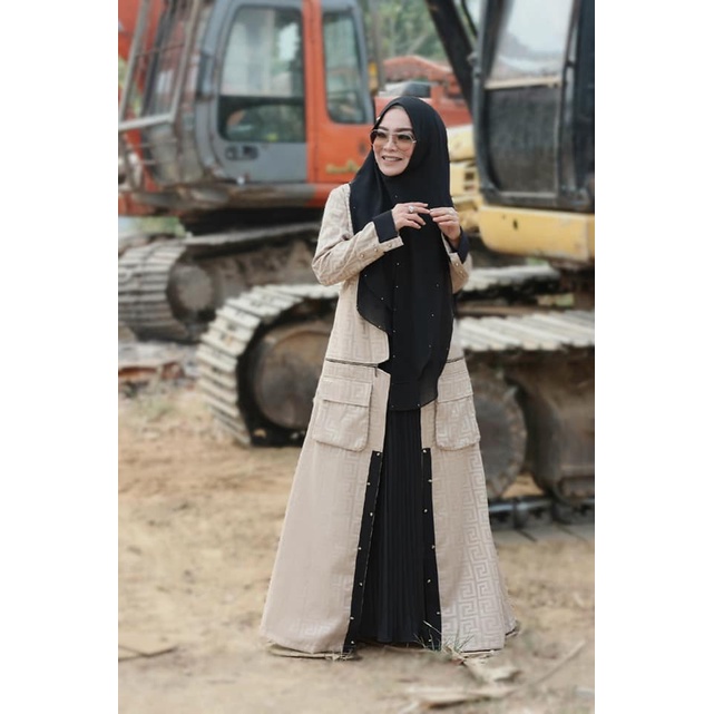 Jual Motif Hawa Original Sale Gamis Muslim Dress Premium | Shopee Indonesia