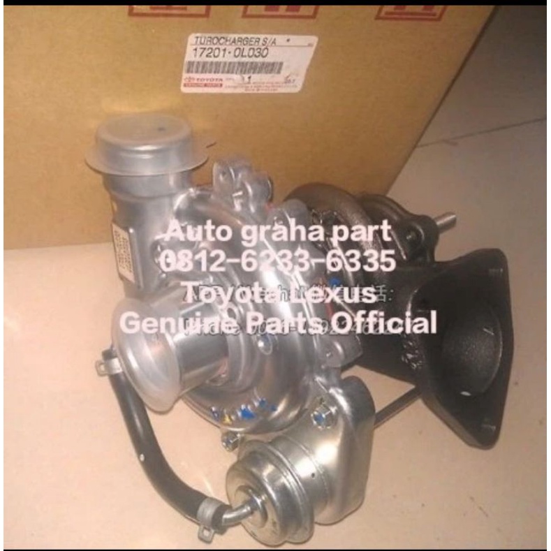Jual Turbo charger Toyota Fortuner Solar 2500cc 2KD 17201-0L030 ...