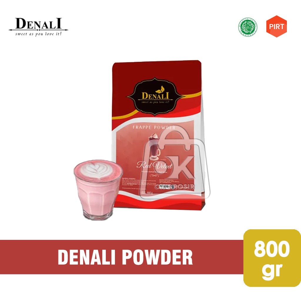 Jual Denali Powder Red Velvet / Minuman Bubuk Red Velvet (800 gr ...