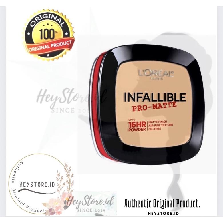 Jual L'Oreal Paris INFALLIBLE PRO-MATTE POWDER 16HR | Shopee Indonesia