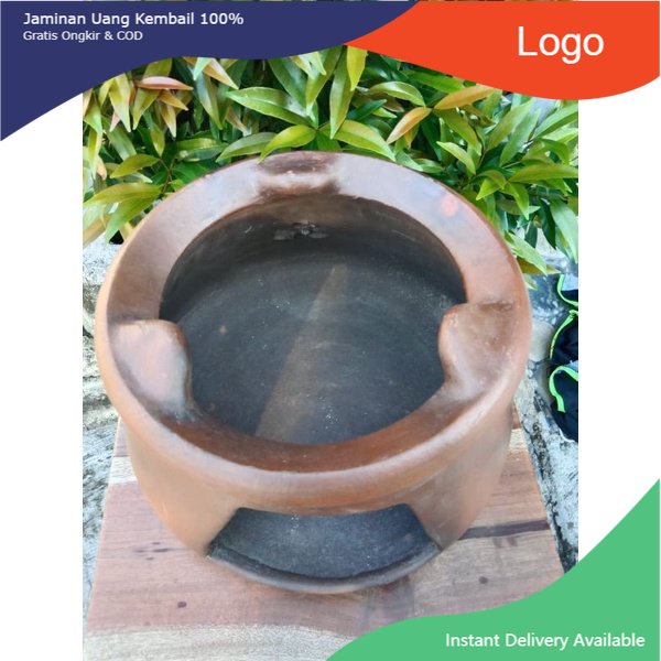 Jual ANGKLO 23 CM Tempat Masak TANAH LIAT Grabah | Shopee Indonesia