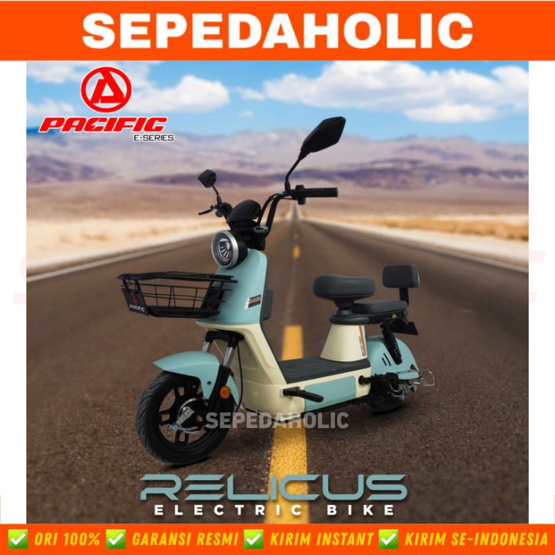 Jual Sepeda Motor Listrik PACIFIC RELICUS 650 Watt Electric Bike ...