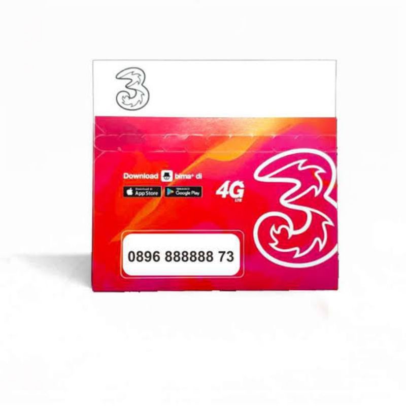 Jual Kartu Perdana Three Termasuk saldo apa saja | Shopee Indonesia