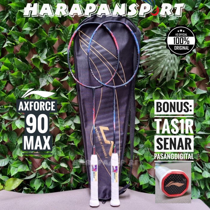 Jual Raket Raket Badminton Lining Axforce 90 Max Tiger / Dragon ...