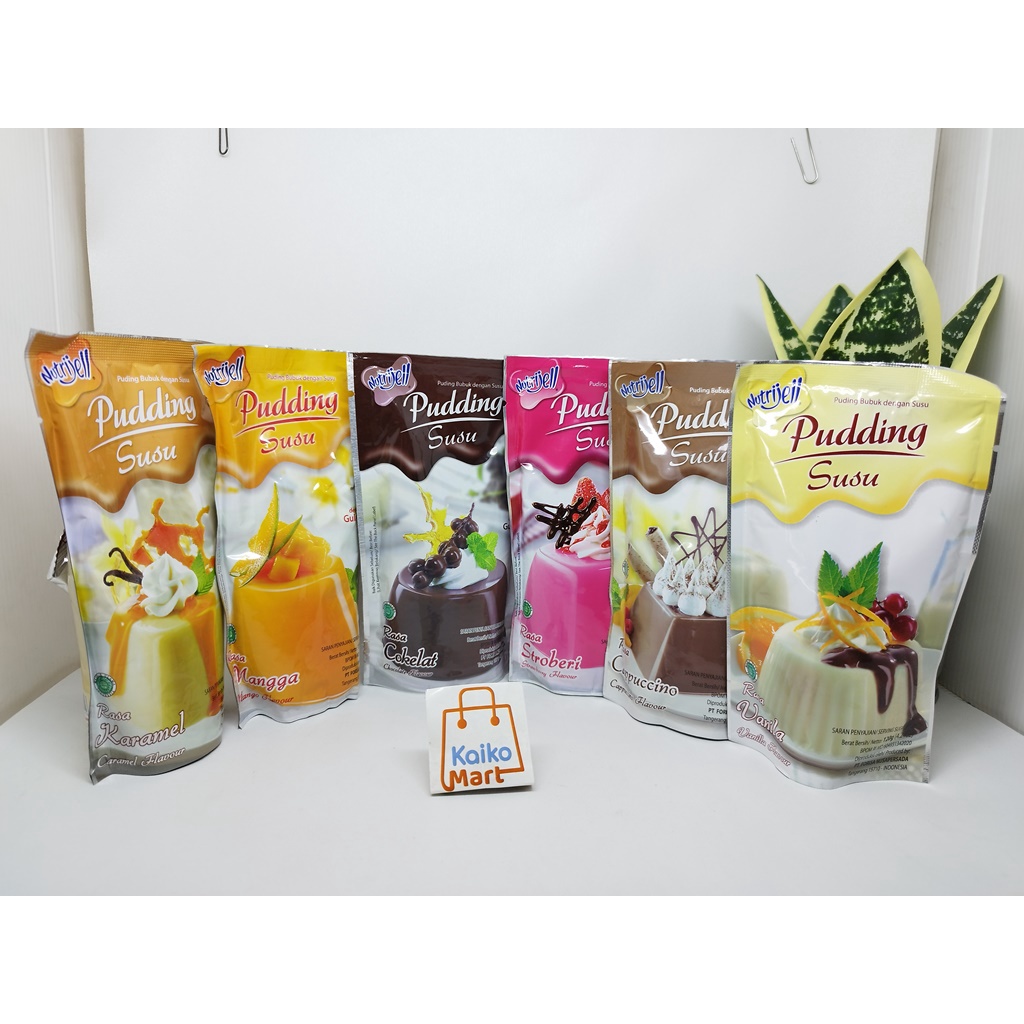 Jual NUTRIJELL PUDDING SUSU POWDER ALL VARIAN | Shopee Indonesia