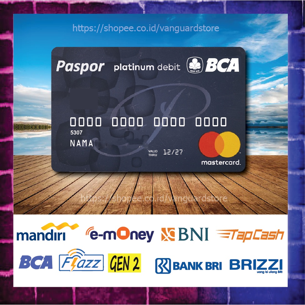 Jual KARTU E MONEY E TOLL KARTU PLATINUM DEBIT BCA 1 CREDIT CARD EMONEY MANDIRI FLAZZ BCA BNI ...