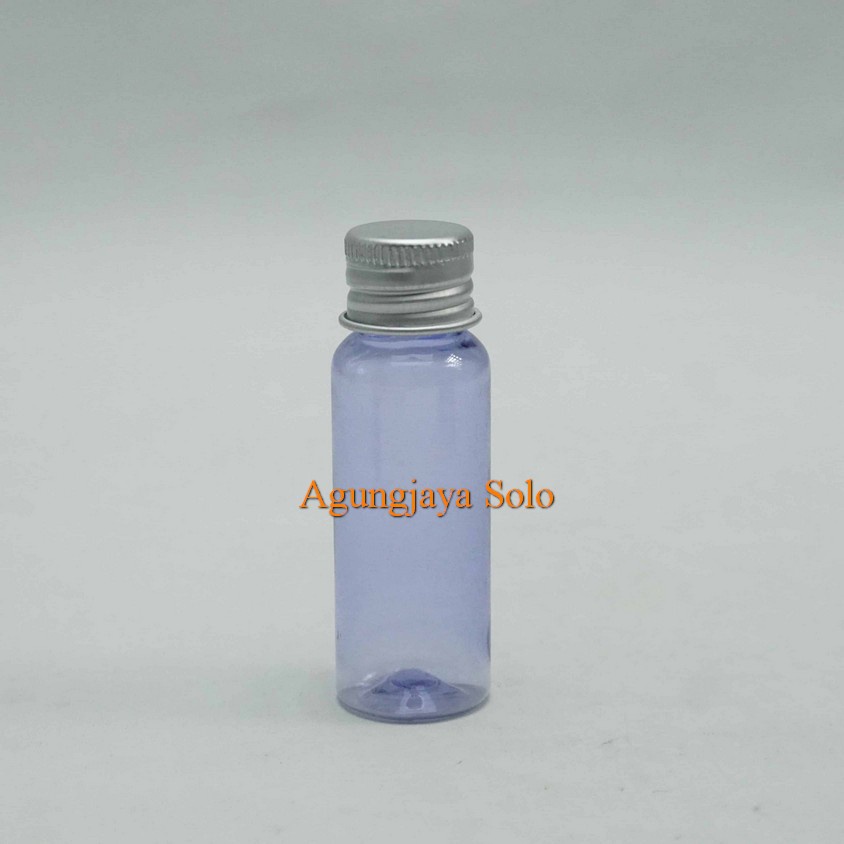 Jual Botol 20 ml Pet Br Ungu Trans Tutup Ulir Neck 18 / Botol Pet BR ...