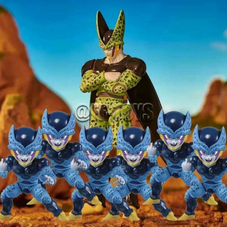 Jual Action Figure Dragon Ball Z Masterlise Perfect Cell & Cell Jr ...