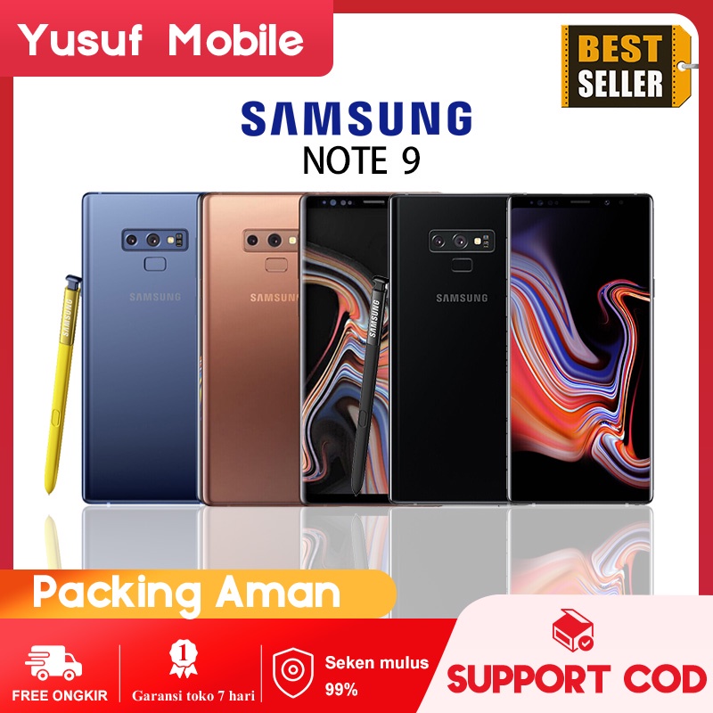Jual SAMSUNG GALAXY NOTE 9 RAM 6GB 128GB SEKEN ORIGINAL LENGKAP FULLSET ...