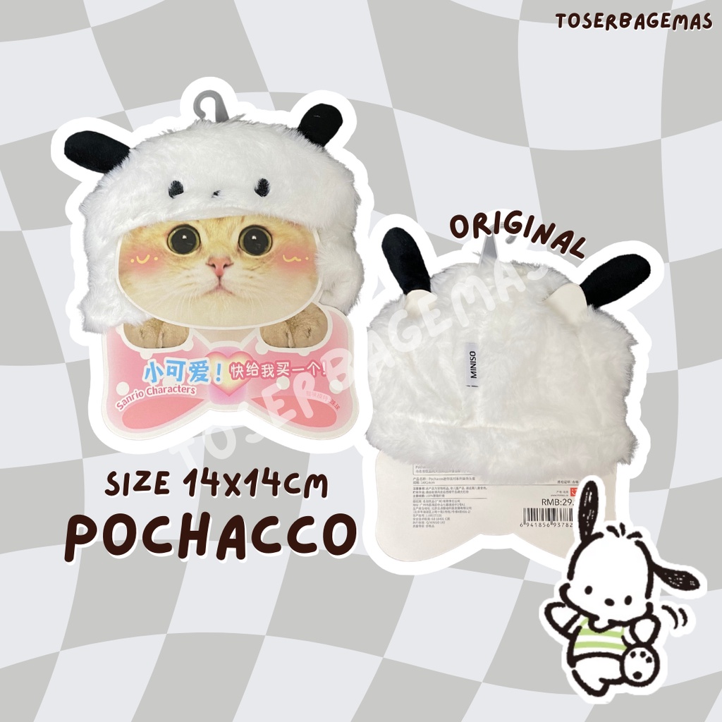 Jual [1 PCS] TOPI HAT KOSTUM KUCING ANJING MINISO SANRIO DISNEY ...