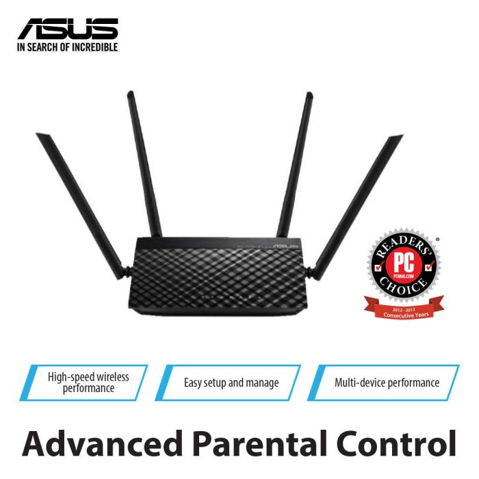 Jual Router Asus Rt-Ac1200 Wireless Ac 1200 Mbps Dual Band Router ...