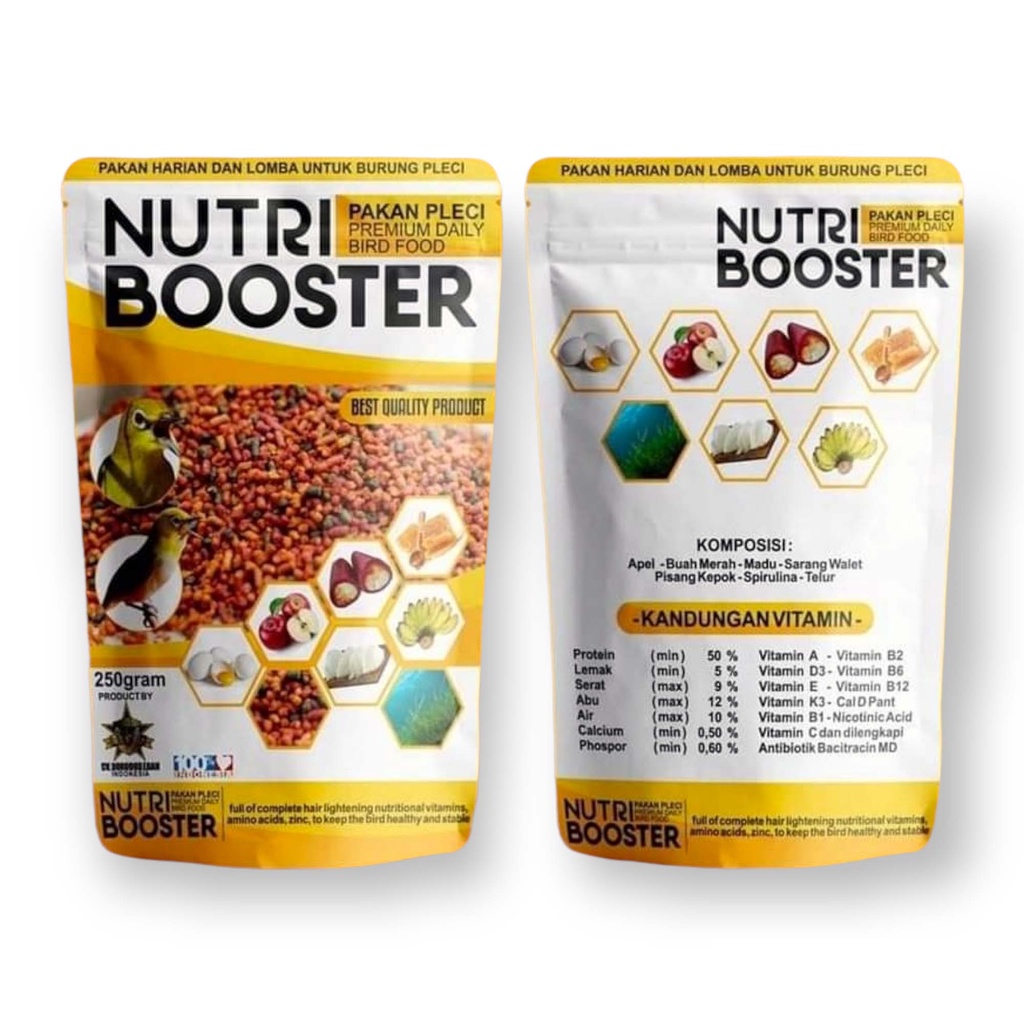 Jual NUTRI BOOSTER NUTRIBOOSTER DORODOD EDAN VOER PUR PAKAN BURUNG ...
