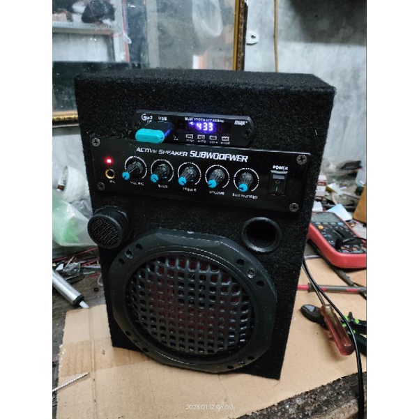 Jual Speaker Aktif Rakitan 6 inch 50watt | Shopee Indonesia