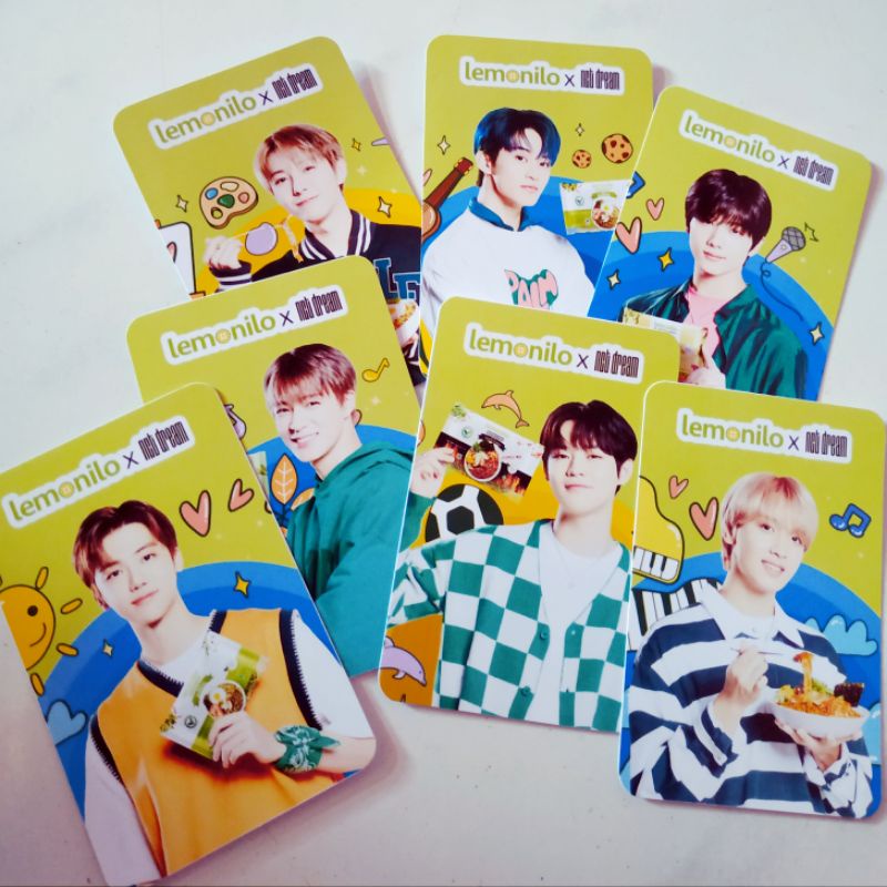 Jual Photocard NCT Dream Lemonilo 7pcs PC NCT | Shopee Indonesia