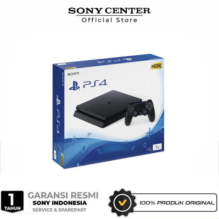 Jual PS4 PLAYSTATION4 PLAYSTATION 4 CONSOLE 1TB Jet Black | Shopee ...