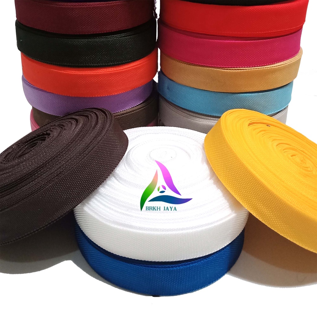 Jual TALI WEBBING PCR 2.5 CM / WEBBING BISBAN PELIPIT TAS | Shopee Indonesia