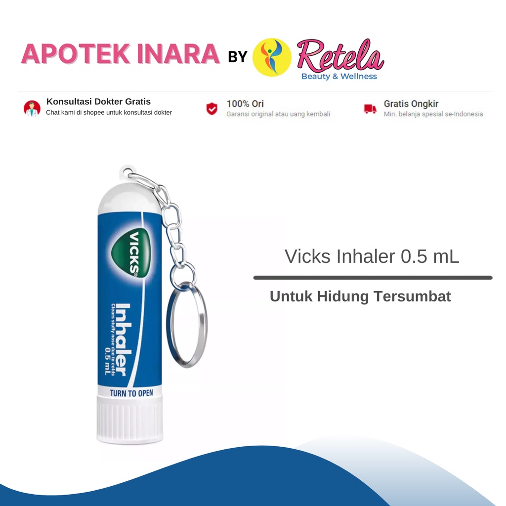 Jual VICKS INHALER 0.5ML | Shopee Indonesia