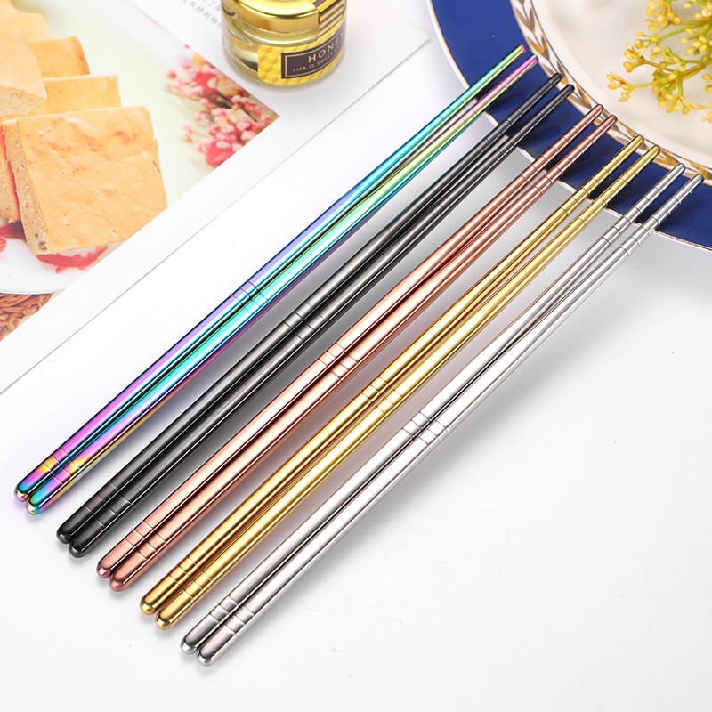 Jual Sumpit Stainless Steel Anti Karat Sumpit Korea Ukuran 23 CM ACC ...