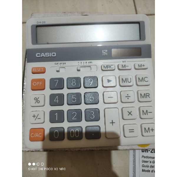 Jual kalkulator casio DH 20 - putih | Shopee Indonesia Jual kalkulator casio DH 20 - putih | Shopee Indonesia
