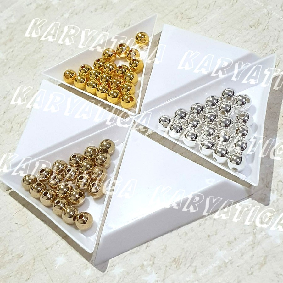 Jual Mote Manik Mutiara Bulat 8 mm Semi Jepang (20 Pcs) | Shopee Indonesia
