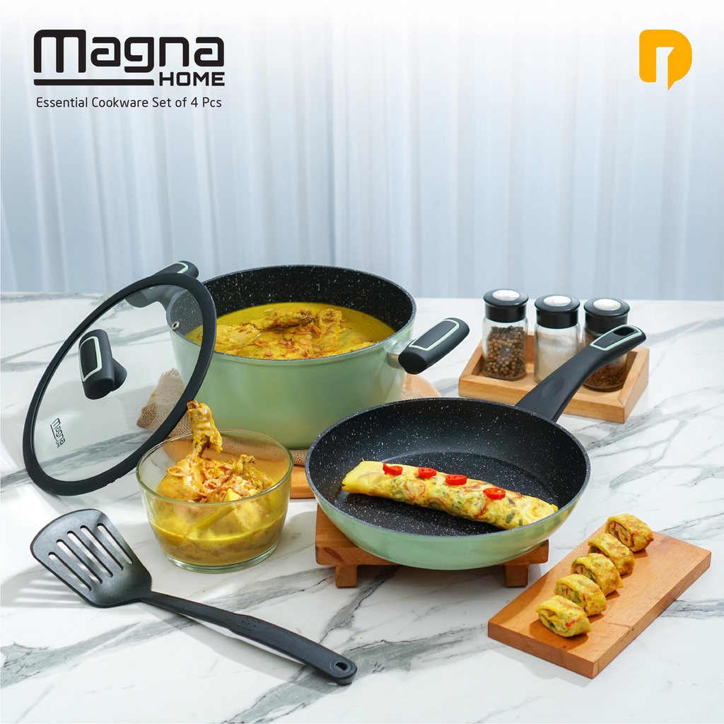 Jual MAGNA HOME ESSENTIAL SET OF 4 PCS | PERALATAN MASAK SET KEKINIAN ...