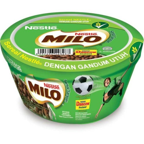 Jual MILO SEREAL 32GR SNACK SEREAL OAT COKELAT BERNUTRISI MILO CEREAL ...