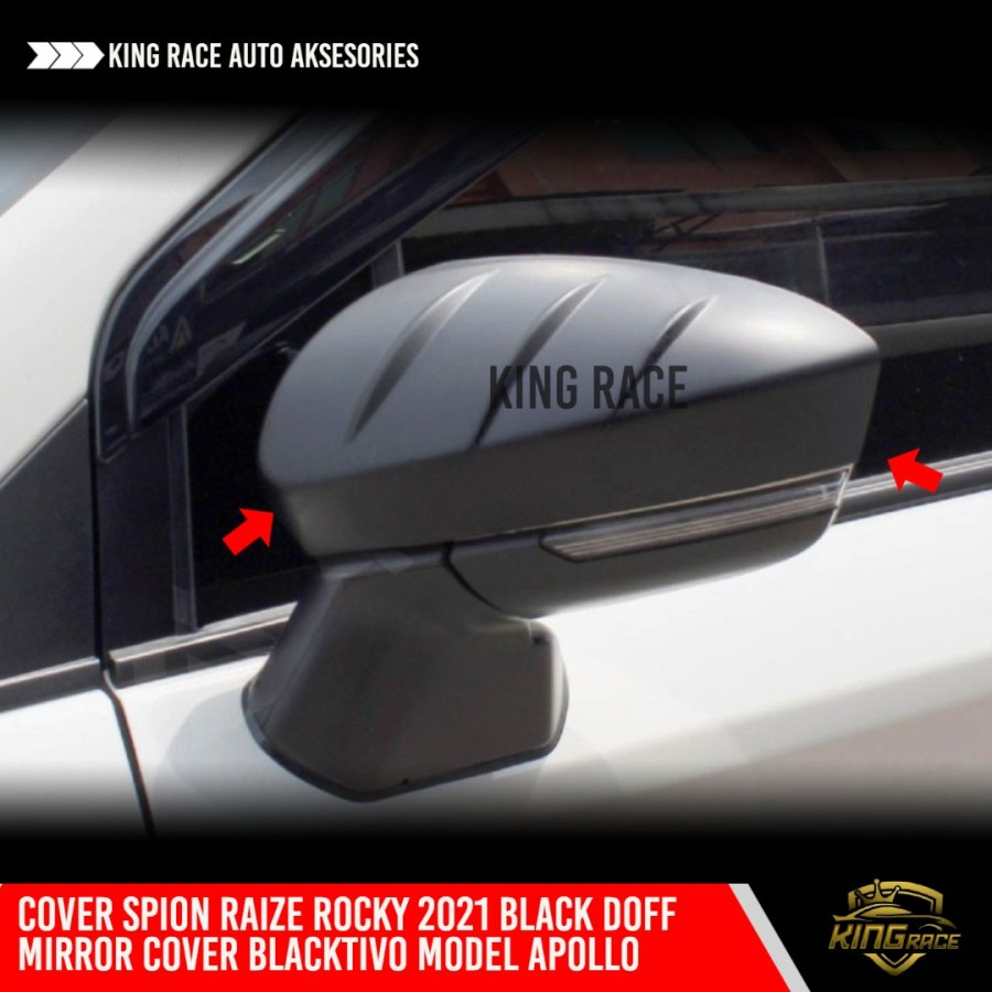 Jual Cover Spion All New Raize/Rocky/Rush Mirror Cover Apollo | Shopee ...