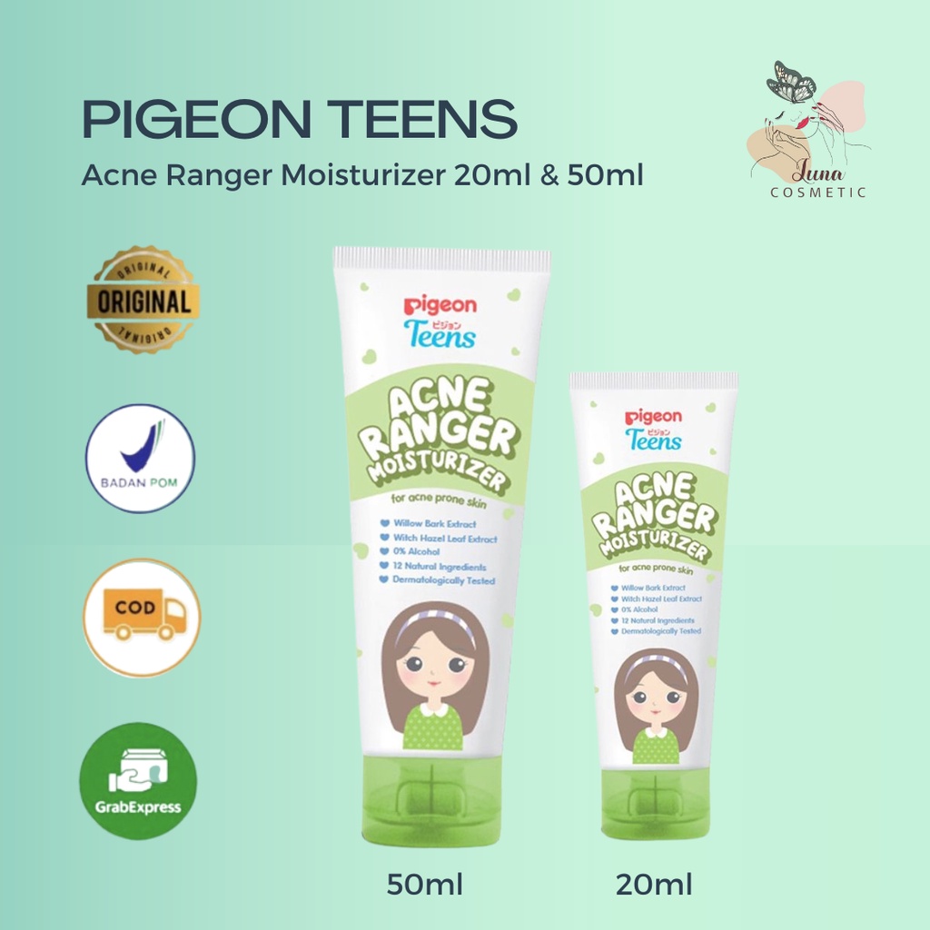Jual Pigeon Teens Acne Ranger Moisturizer Teens | Pelembab Wajah Remaja ...