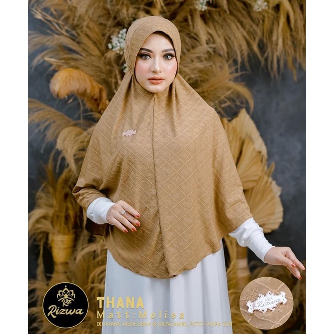 Jual (Isi 10pcs dengan Warna yang berbeda) Paket Hijab Instan THANA | Shopee Indonesia