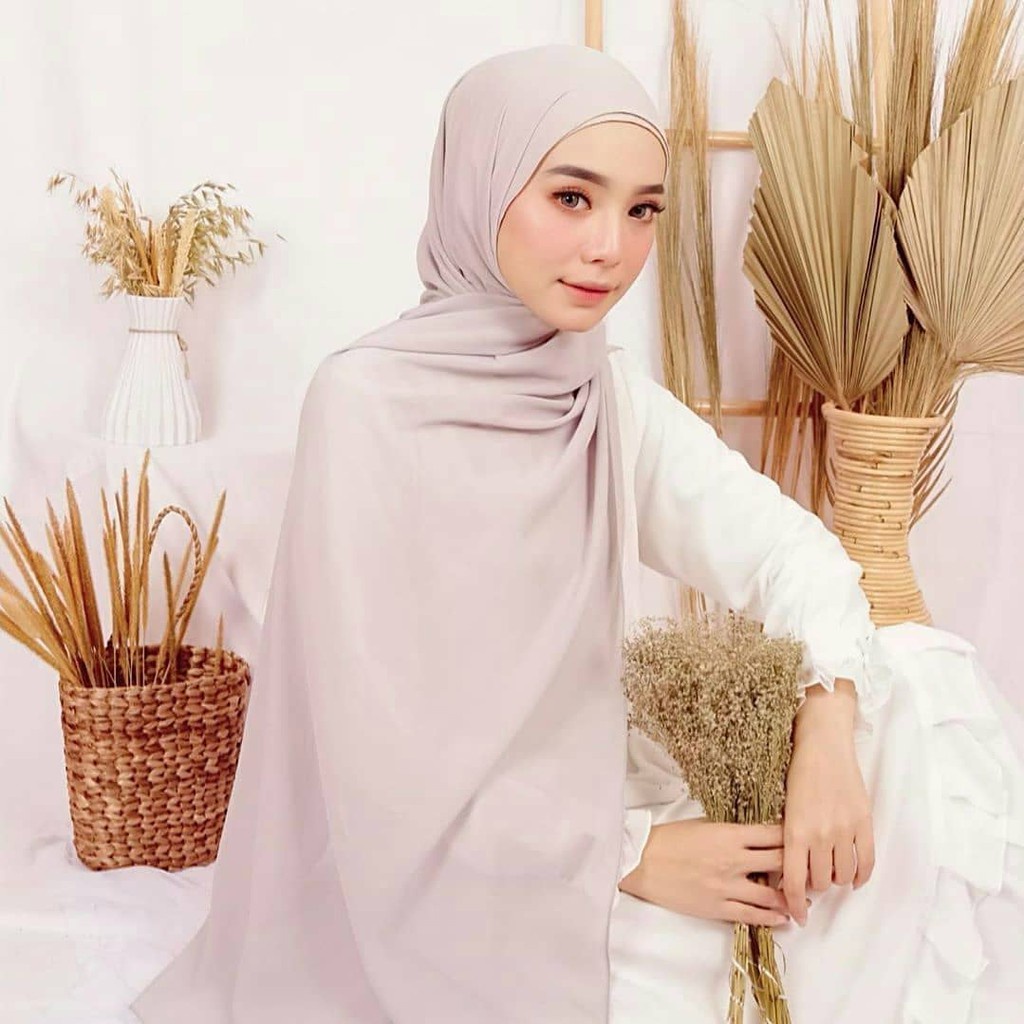 Jual Pasmina Premium Seruti Babydoll ukuran jumbo 175 cm X 75 cm | Shopee Indonesia