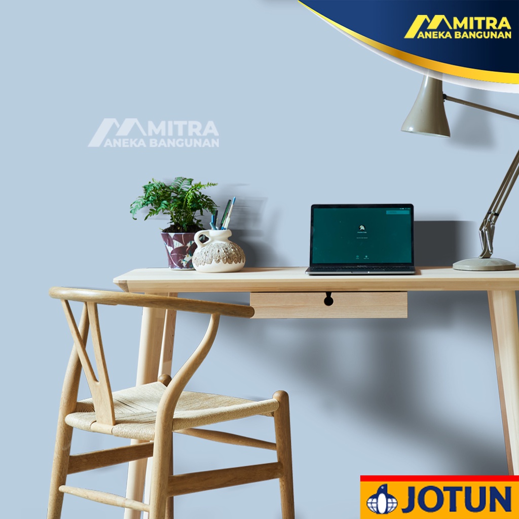 Jual CAT TEMBOK INTERIOR JOTUN BLUE SKY 0710 / MAJESTIC JOTASHIELD ...