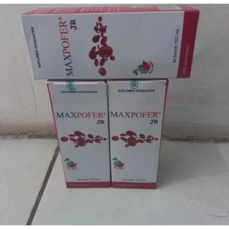 Jual Maxpofer JR Sirup 100ml | Shopee Indonesia