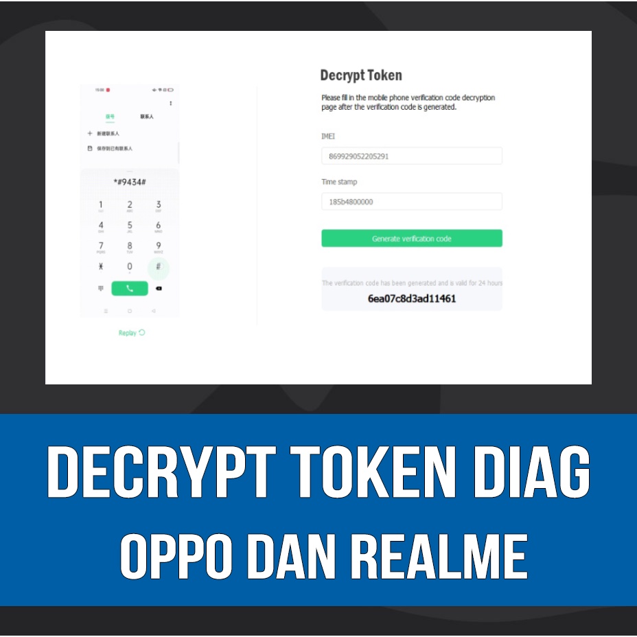 Jual DECRYPT TOKEN DIAG OPPO DAN REALME | Shopee Indonesia