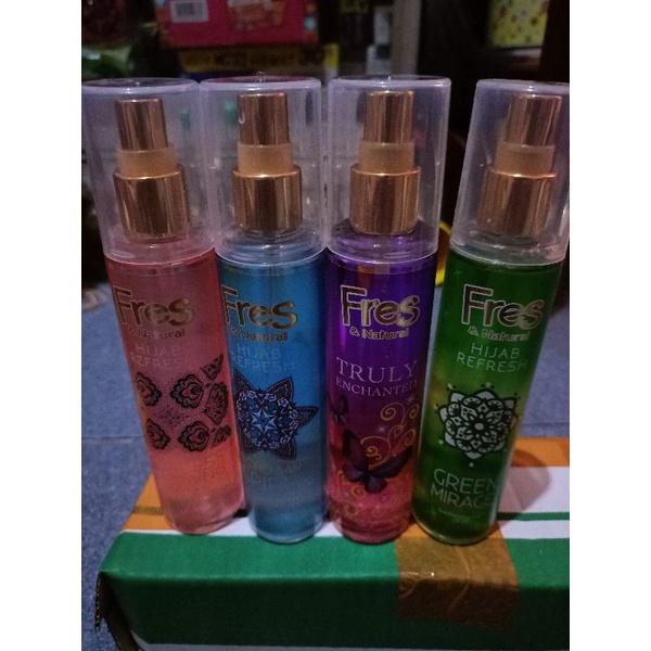 Jual Fres&natural body mist Hijab Refresh 100ml | Shopee Indonesia