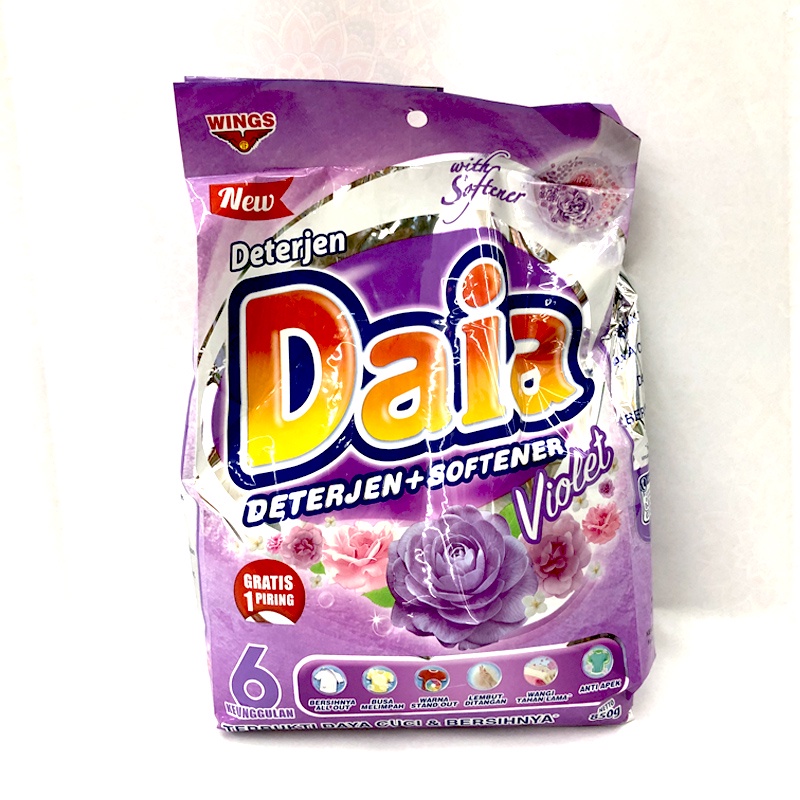 Jual Daia Detergent Plus Softener 800Gr | Shopee Indonesia