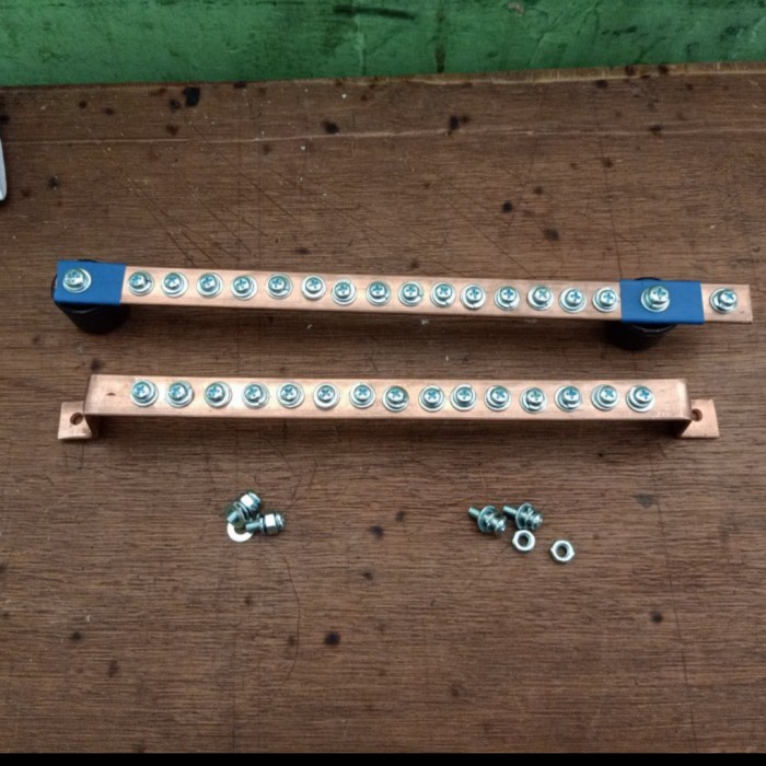 Jual Ins Busbar Grounding 16 Lubang / Panel Busbar Tembaga | Shopee ...
