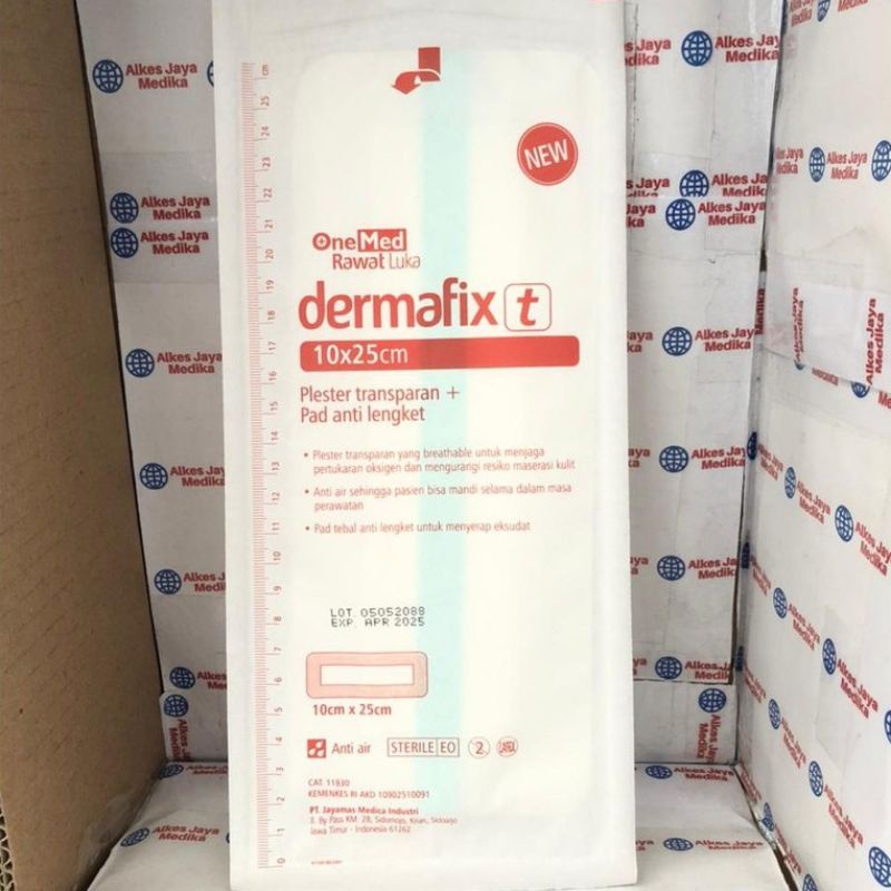 Jual Plester Luka Transparan Dermafix Plester Medis Transparan Dermafix ...