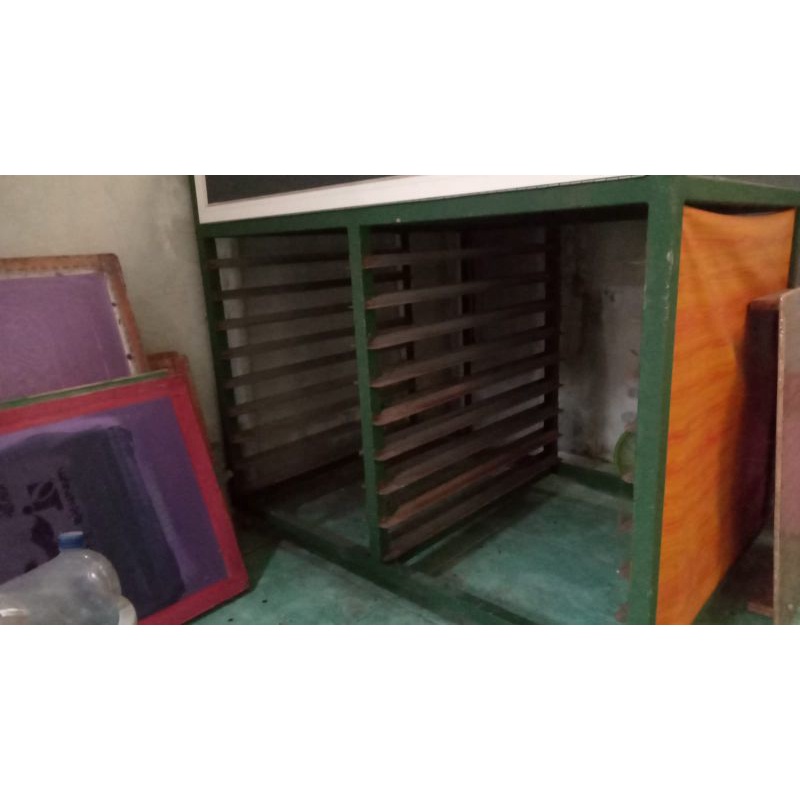 Jual Meja Afdruk Sablon plus Rak Screen 40x60 | Shopee Indonesia