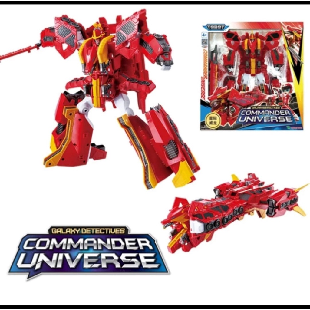 Jual Tobot galaxy detectives commander original youngtoys transformer ...
