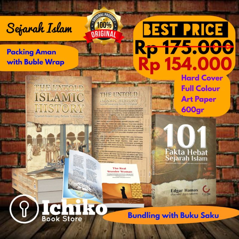 Jual PAKET- The Untold Islamic History & 101 Fakta Hebat Sejarah Islam ...