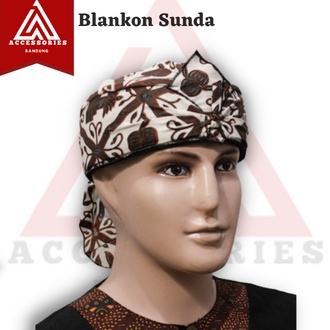 Jual blangkon sunda iket tradisional anak & dewasa model tutup udeng ...