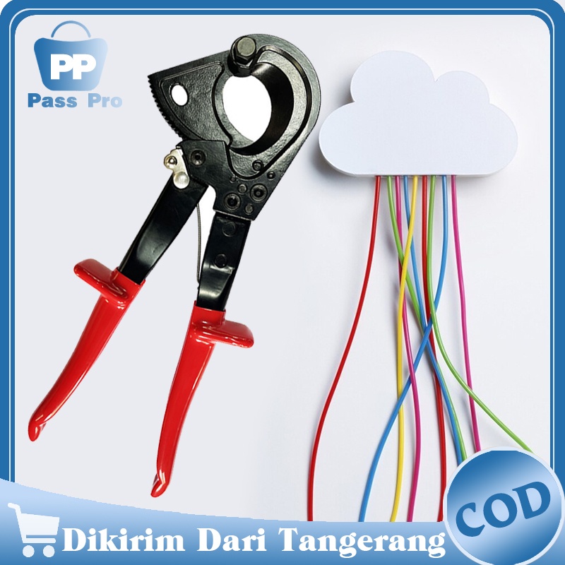 Jual 240mm Tang Potong Kabel Ratchet / Ratchet Cable Cutter Alat ...