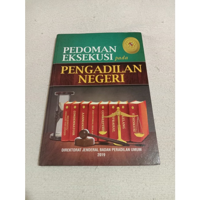 Jual Buku Pedoman Eksekusi Pada Pengadilan Negeri Mahkamah Agung Ri Shopee Indonesia 