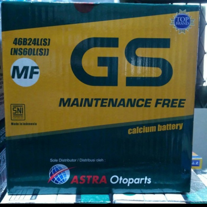 Jual Aki Mobil GS ASTRA NS60LS MF Hyundai Accent Verna, Cakra, Creta Matrix | Shopee Indonesia