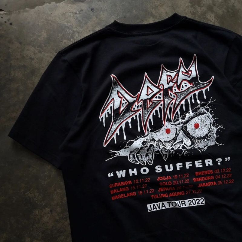 Jual Defy Hc Tour 2022 Who Suffer Black | Shopee Indonesia