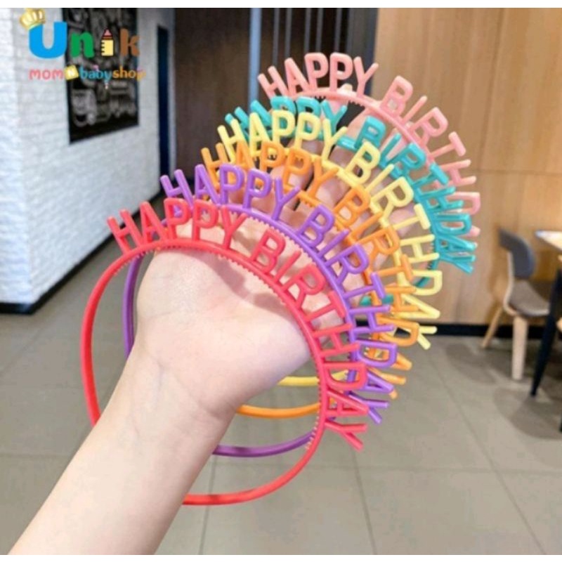 Jual Bandana Happy Birthday// Bando Ulang Tahun | Shopee Indonesia