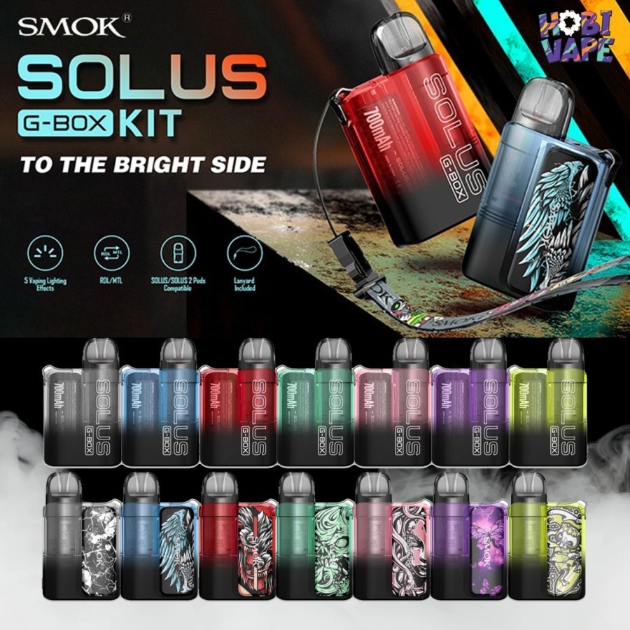 Jual Vape SMOK SOLUS G BOX KIT Vape Rokok Elektrik Pod Mod Vapor Relx ...