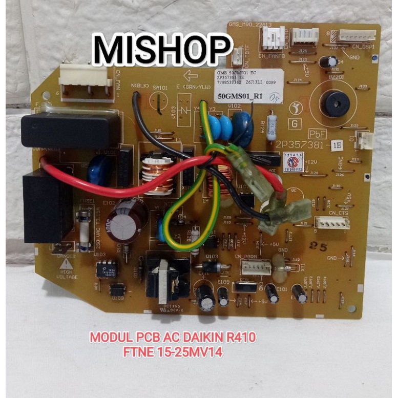 Jual MODUL PCB AC DAIKIN FTNE15-35MV14 R410 ORIGINAL | Shopee Indonesia