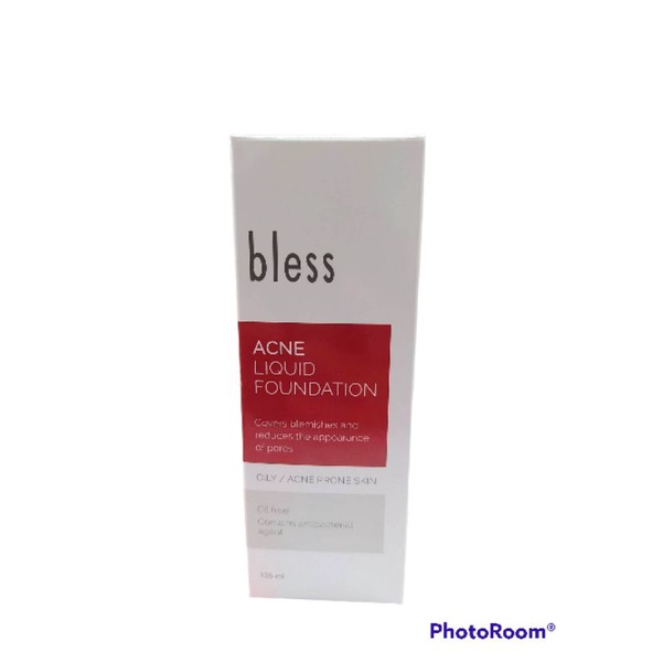 Jual BLESS ACNE LIQUID FOUNDATION 125ML | Shopee Indonesia