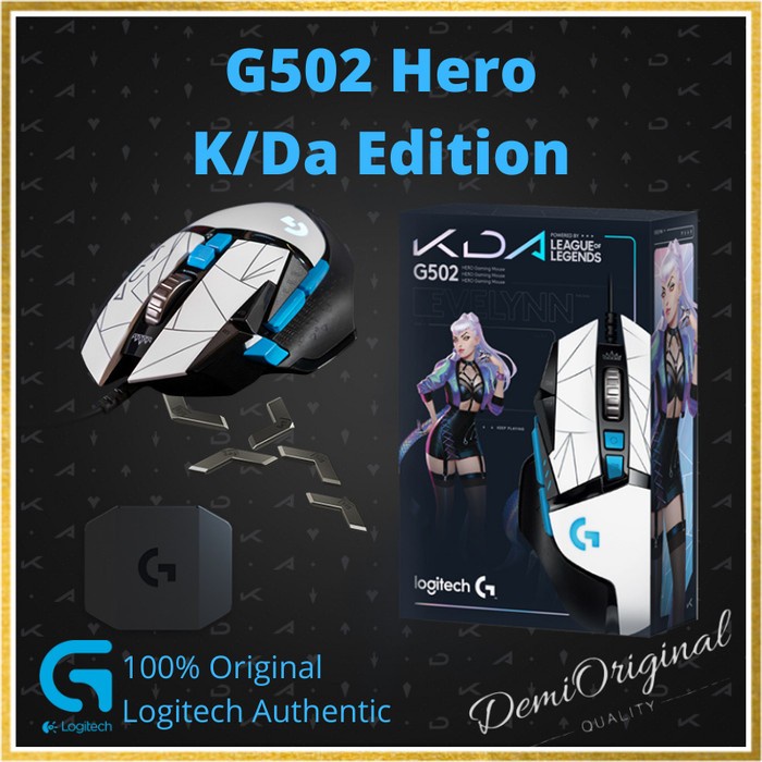 Jual Moga Logitech G502 K/Da Kda Original Mouse Gaming Ready Stock ...